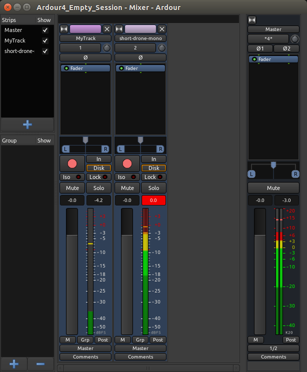 An Overview of the Interface – Ardour 4