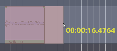 Stretching/Shrinking Regions – Ardour 4